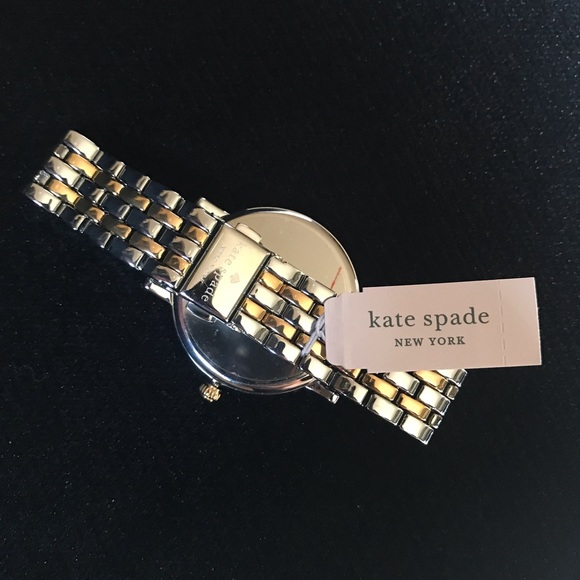kate spade | Accessories | Kate Spade Silver Gold Watch | Poshmark